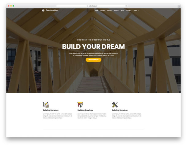 48 Best Free Construction Website Templates 2025 - uiCookies