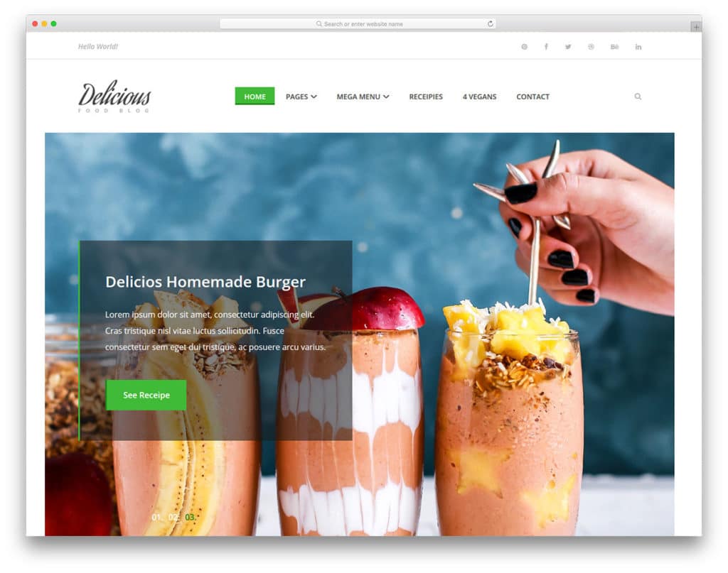 45 Best Ever Free Restaurant Website Templates Of 2021