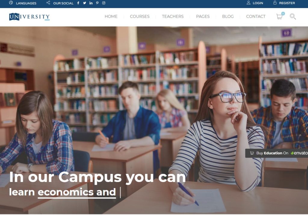 40+ Amazing HTML Education Website Templates for Schools, College and ...