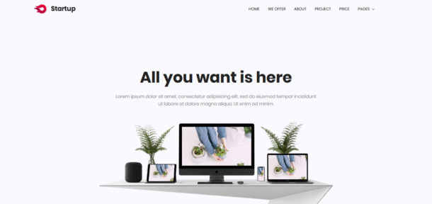 30 Best Free Startup Website Template 2022 - uiCookies
