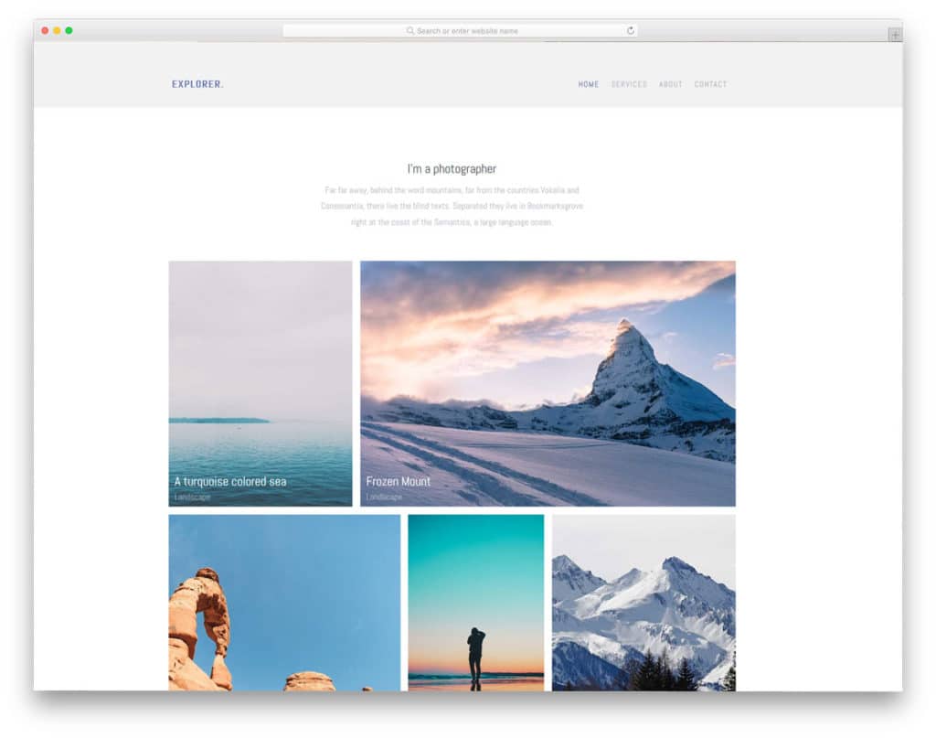 50 Best Free Personal Website Templates 2026 - uiCookies
