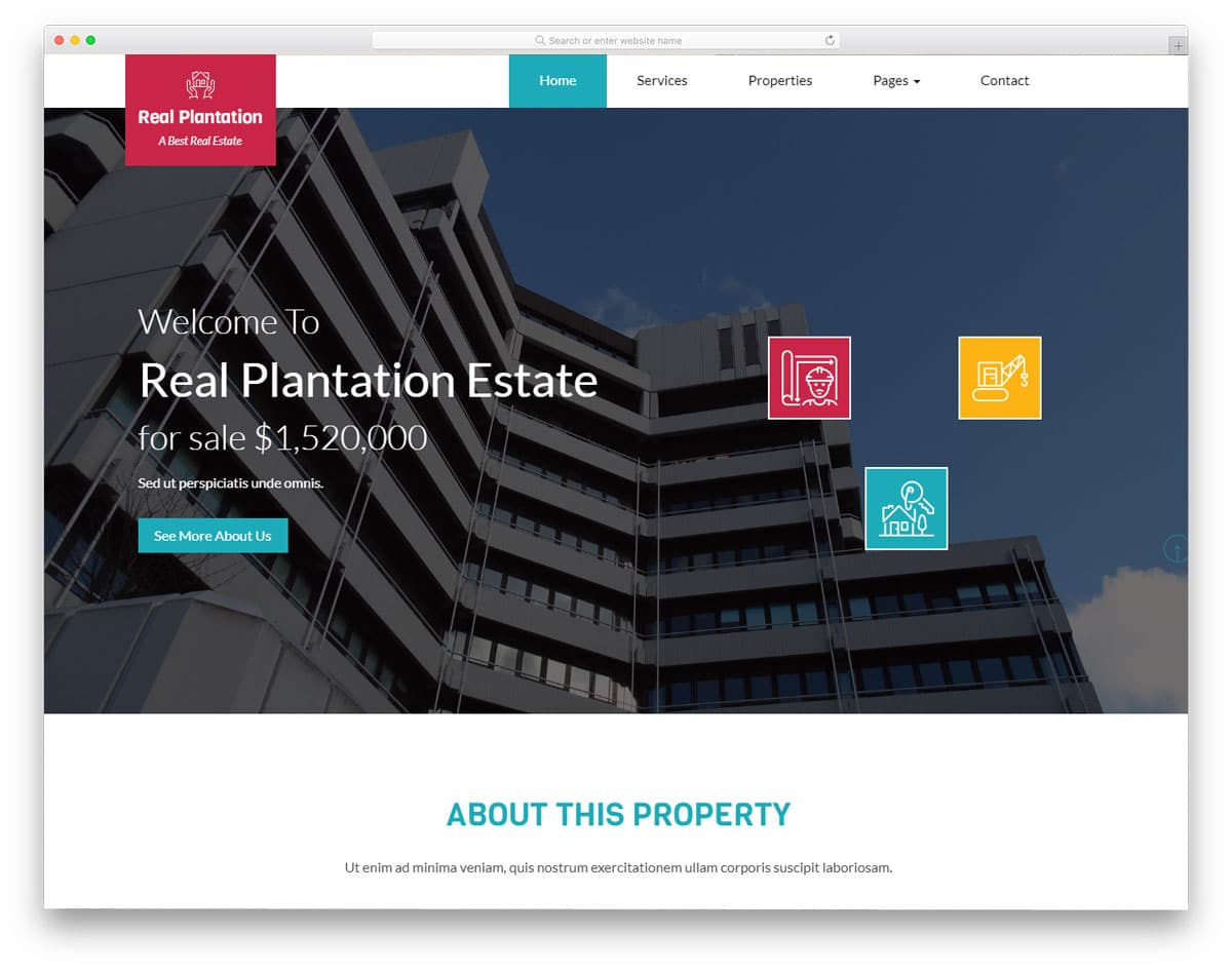 20 Best Free Real Estate Website Templates For Successful Realtors 2018