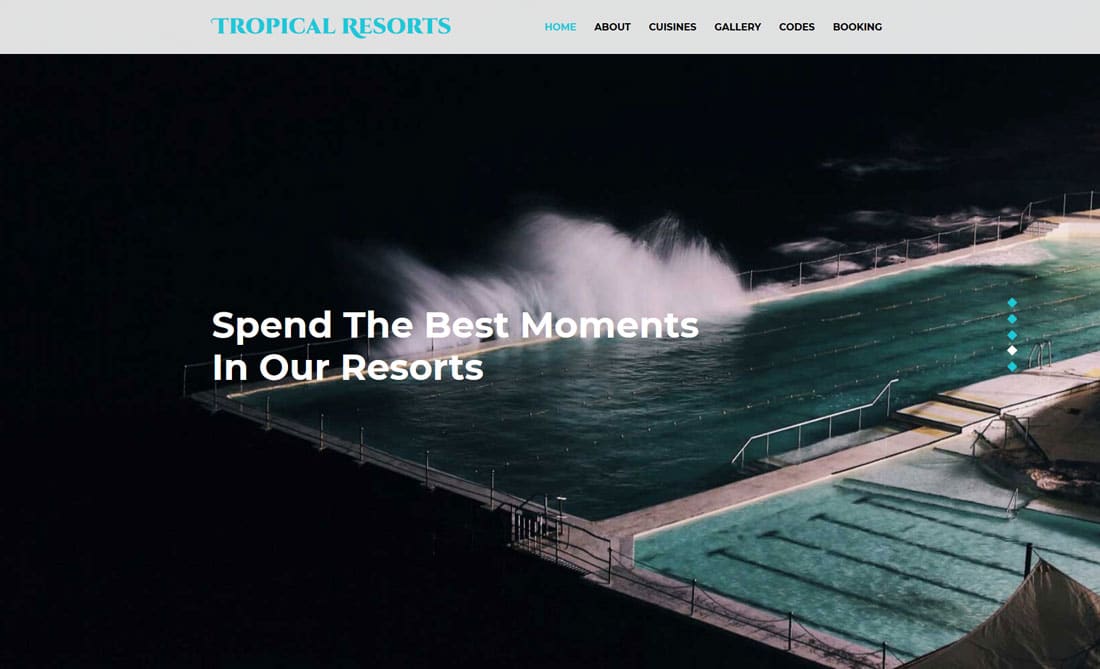 20 Best Free Hotel Website Templates Built For Modern Businesses 2018