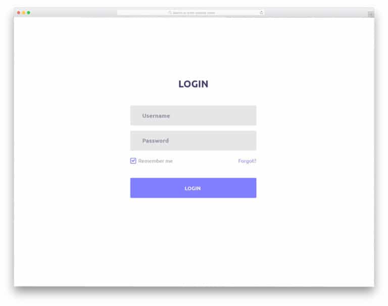 50 Best Free Login Forms & Templates 2026