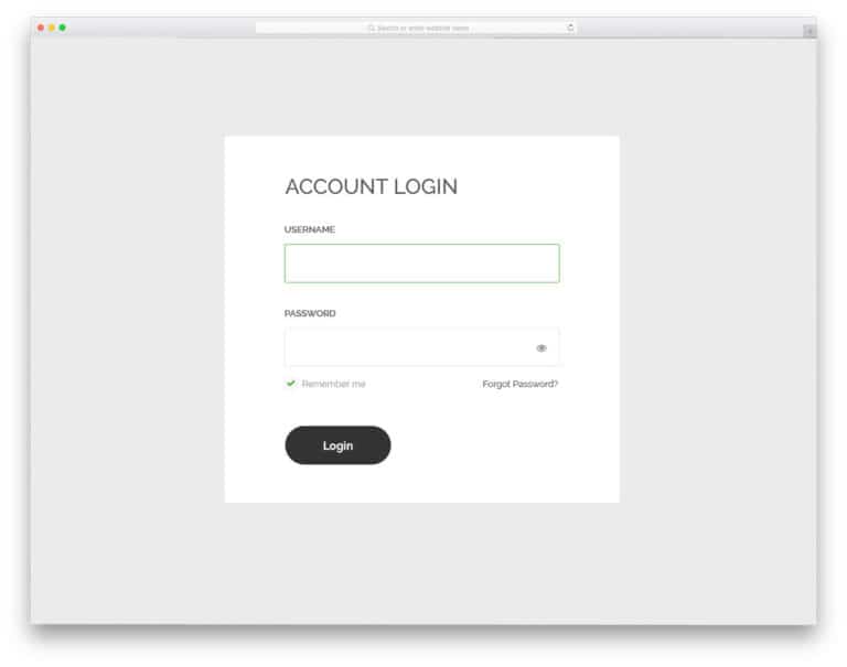 40 Best Free Login Forms & Templates 2025 - uiCookies