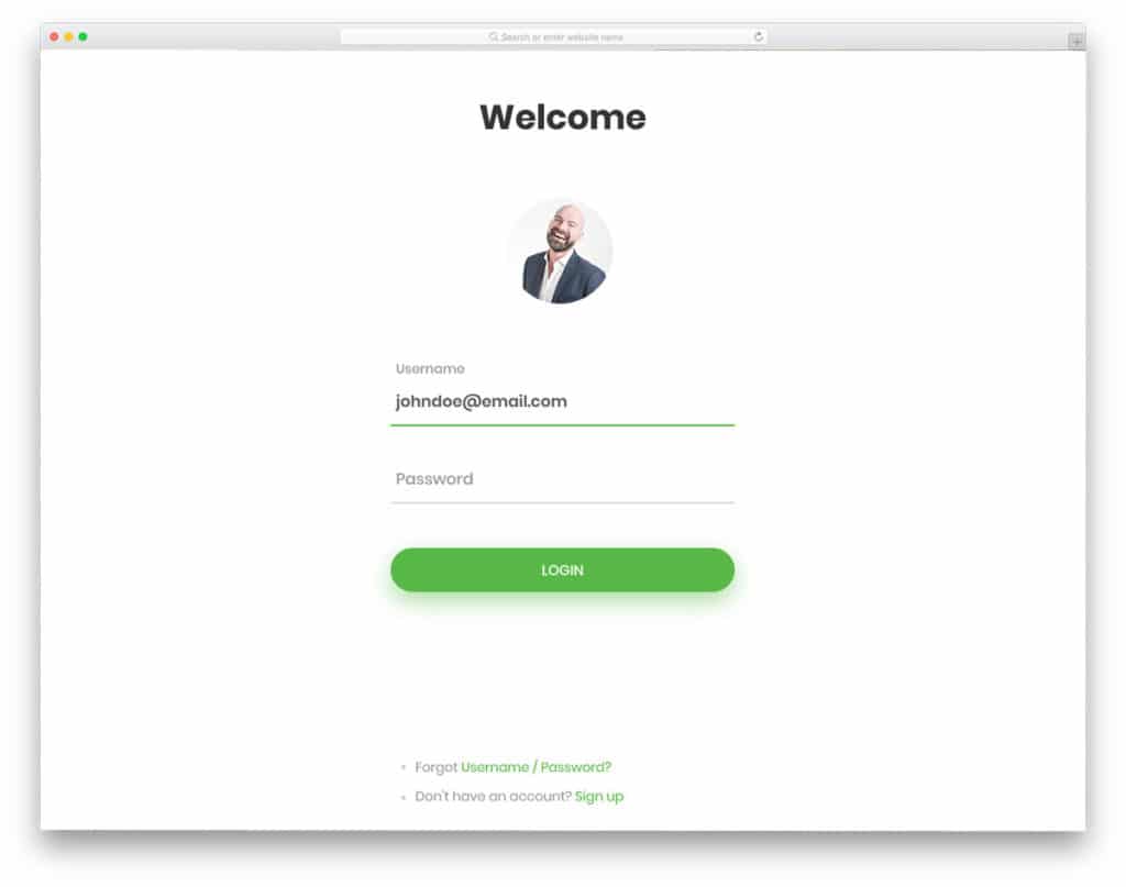 50 Best Free Login Forms & Templates 2026