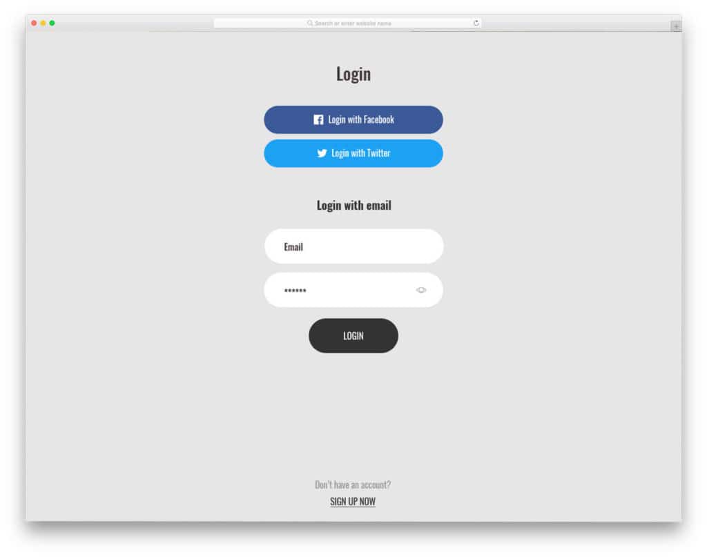 40 Best Free Login Forms & Templates 2025 - uiCookies