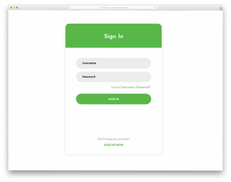 40 Best Free Login Forms & Templates 2025 - uiCookies