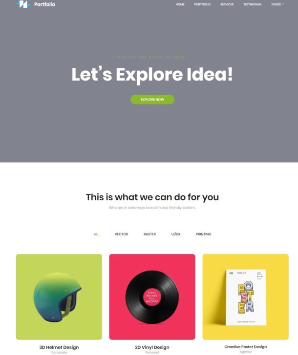 35+ Free Bootstrap Gallery Website Template Options For Every Niche