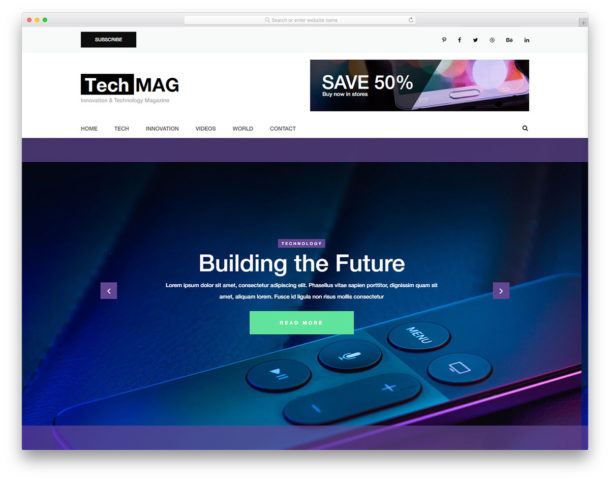 42 Best Content Focused Free Magazine Website Templates 2022