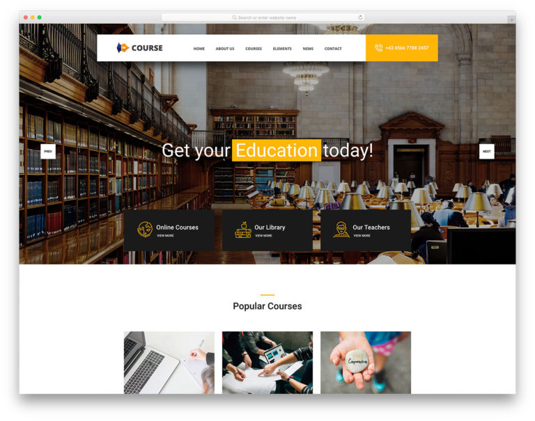 35 Best Free College Website Templates 2026 - uiCookies