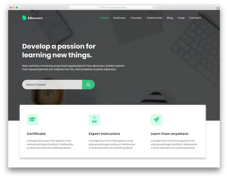 40 Best Free Bootstrap College Website Templates 2025 - uiCookies
