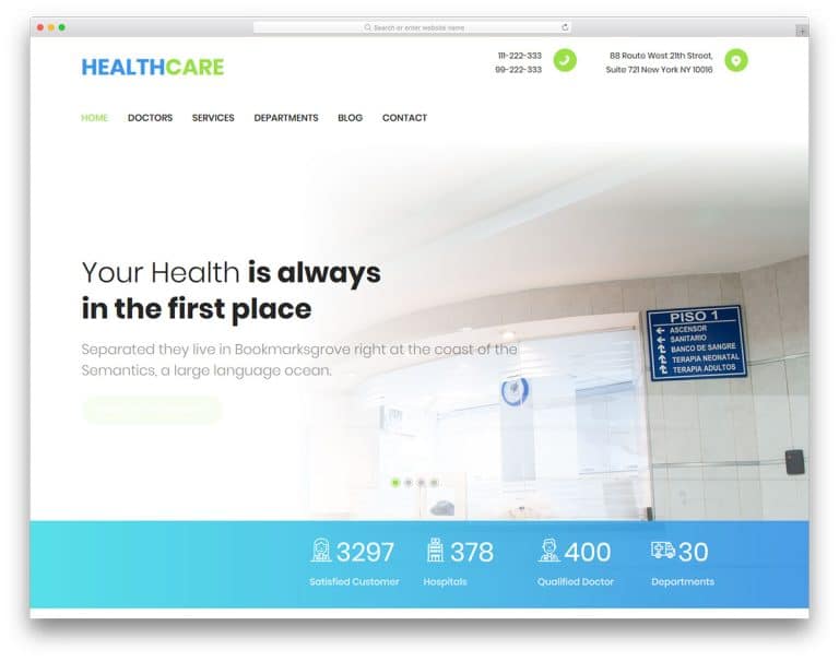 41 Free Bootstrap Hospital Website Templates 2025 - uiCookies