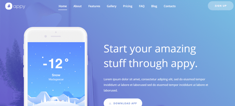 30 Free Bootstrap IT/Software Company Website Templates 2025