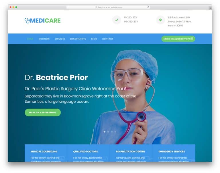 37 Best Free Doctor Website Templates 2026 - uiCookies