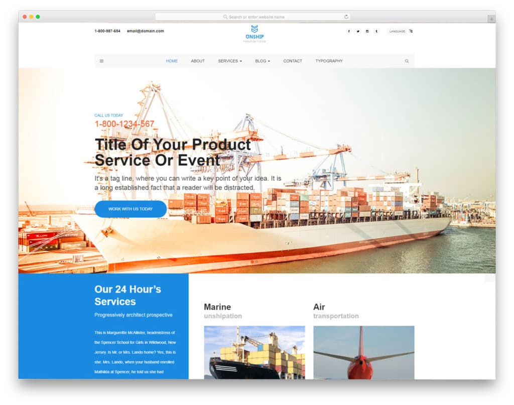 37 Free Industrial Website Templates To Make A Global Reach In 2020