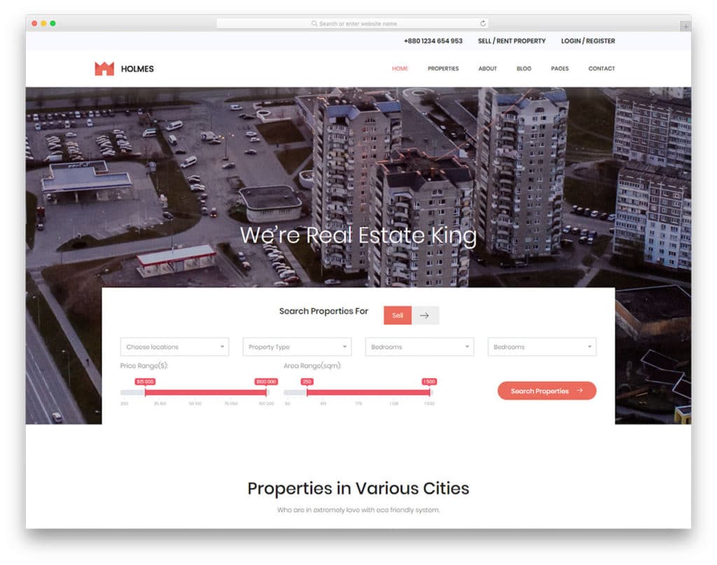 30 Best Free Real Estate Website Templates 2026 - uiCookies