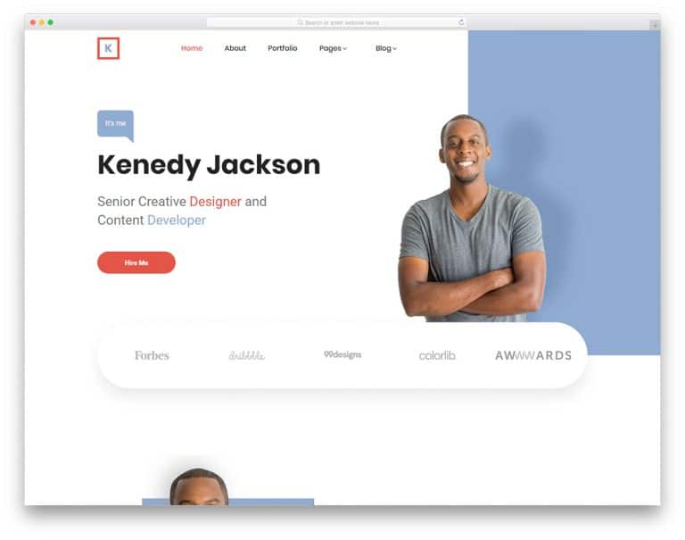 50 Best Free Portfolio Website Templates 2026