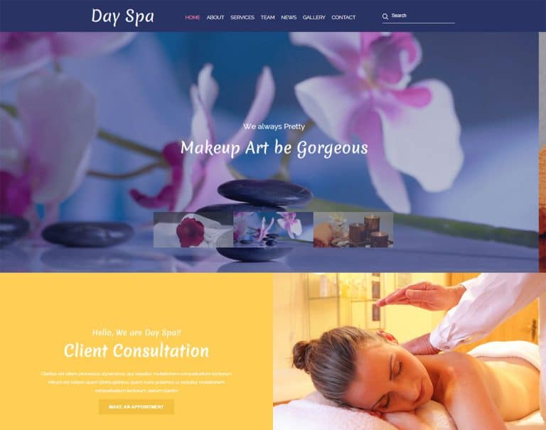33 Free SPA & Beauty Salon Website Templates 2026 - uiCookies