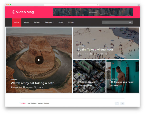 42 Best Content Focused Free Magazine Website Templates 2022