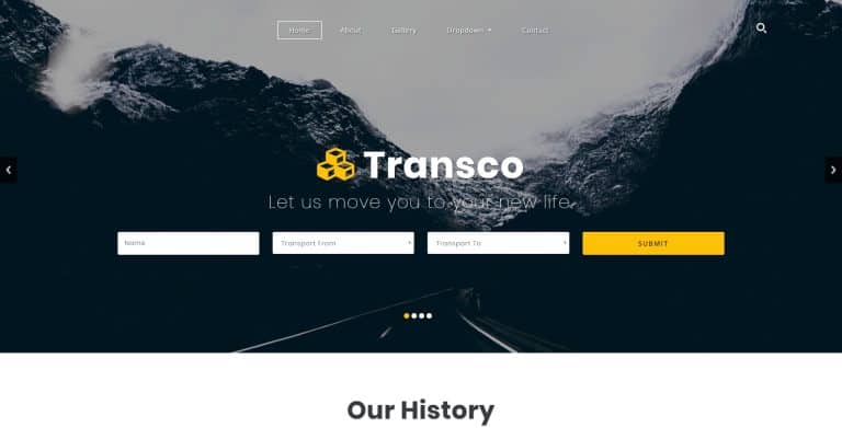 32 Best Free Transportation Website Templates 2025 - uiCookies