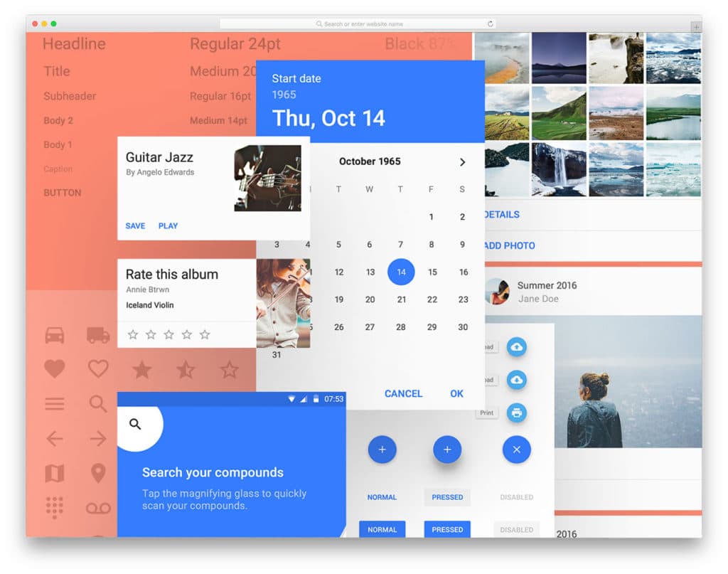 30 Free UI kits Designed For Modern Devices 2022