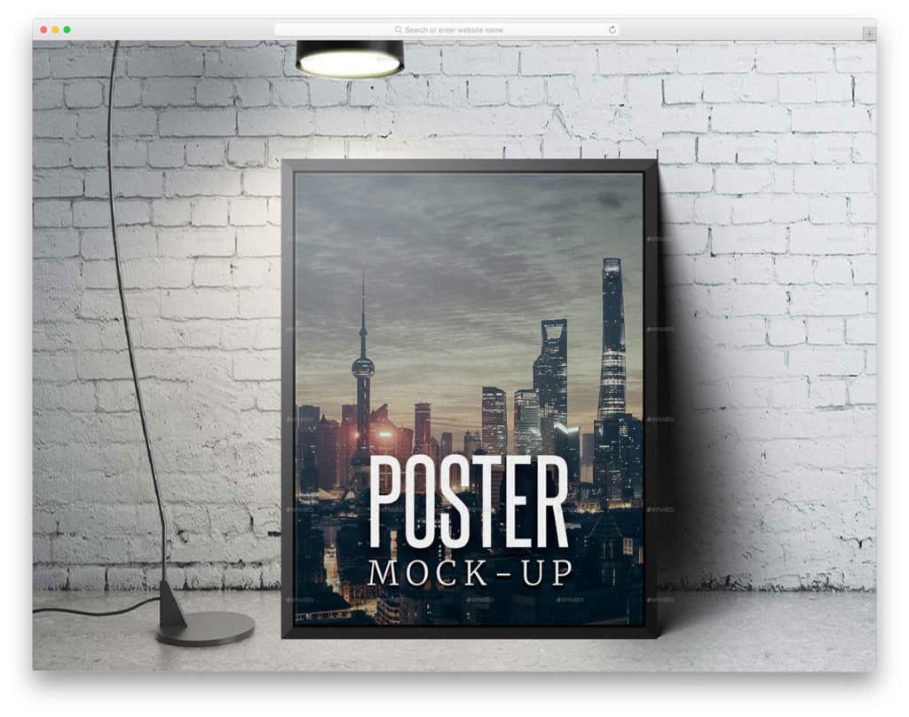 37 Poster Mockups For Attention Grabbing Creative Poster Designs 2022