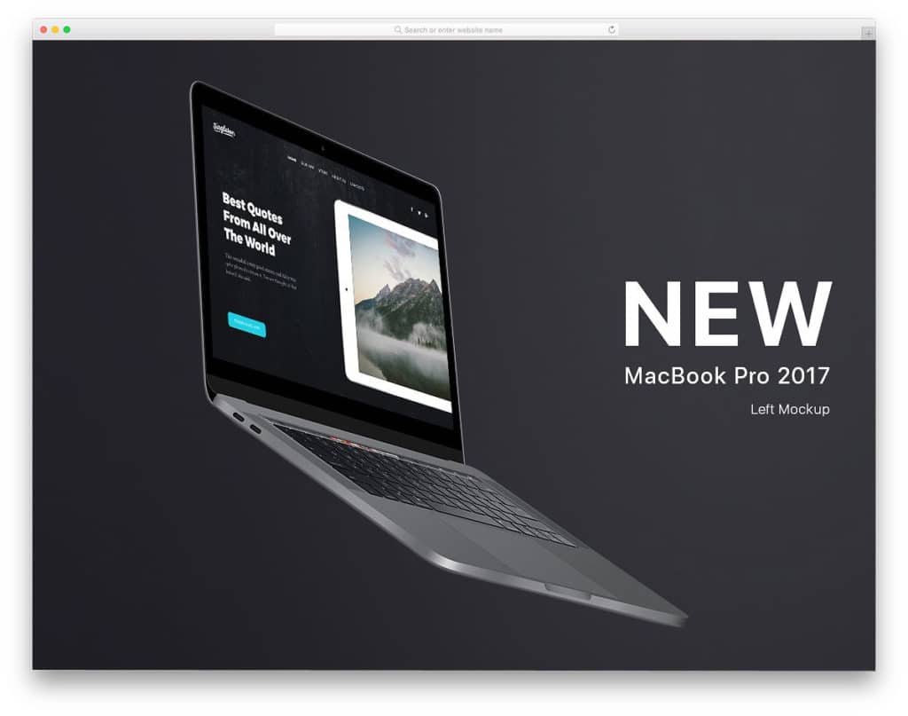 31 MacBook Mockups To Elegantly Present Your Designs 2021 - uiCookies