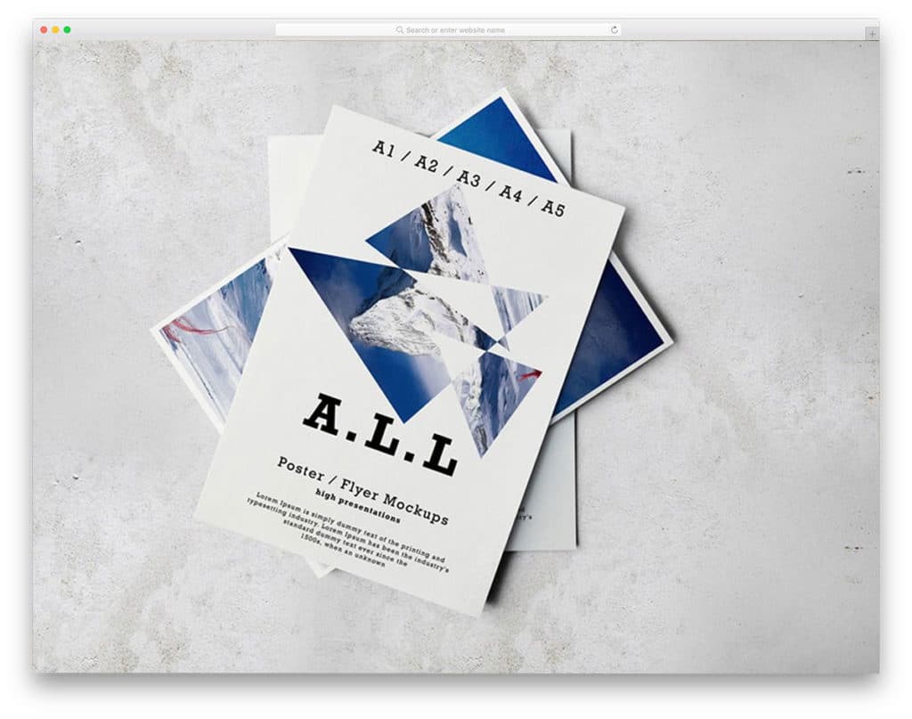 33 Flyer Mockups To Showcase Your Eye-Catching Designs