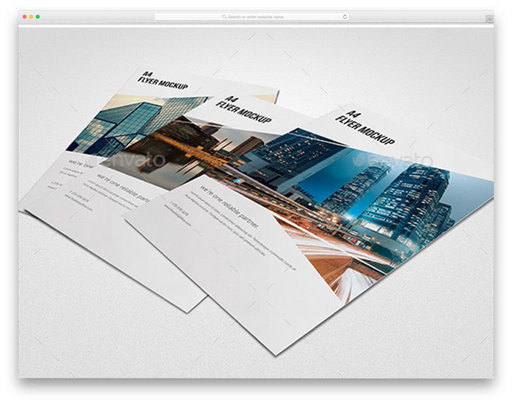 33 Flyer Mockups To Showcase Your Eye-Catching Designs