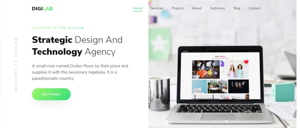 30+ Stylish and Trendy Bootstrap Mobile App Template & Landing Pages