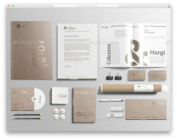 40 Paper Mockups For Multipurpose Printing Design Presentation 2021