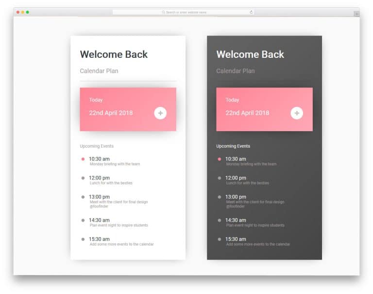 42 Best Cool CSS Calendar Templates 2025 - uiCookies