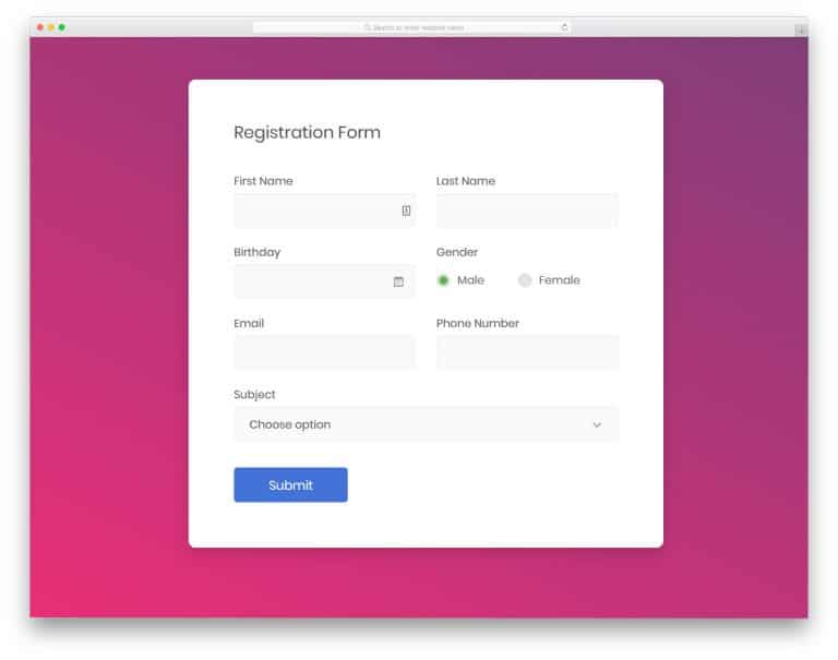 35 Best CSS Input Box Design Templates 2025 - uiCookies