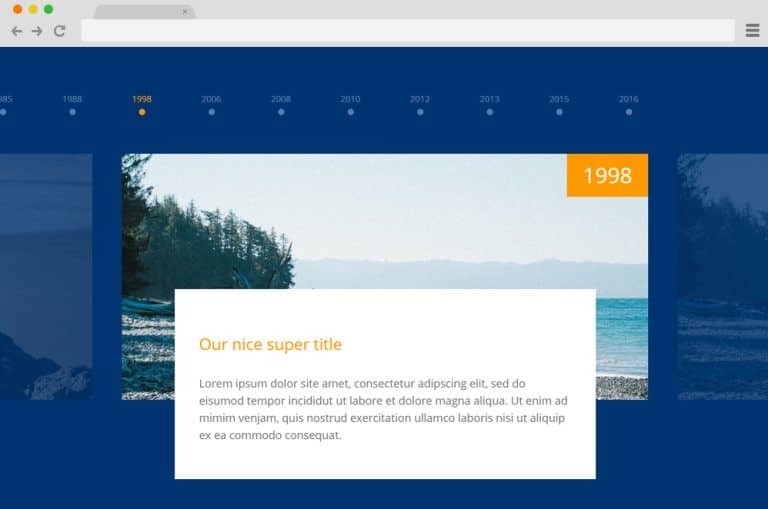 30 Best Horizontal Timeline Examples 2025 - uiCookies