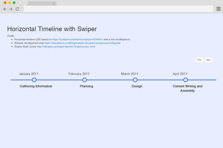 30 Best Horizontal Timeline Examples 2025 - uiCookies