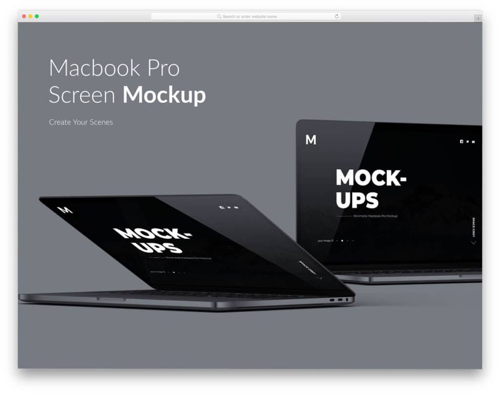 34 MacBook Mockups To Elegantly Present Your Designs 2022 - uiCookies