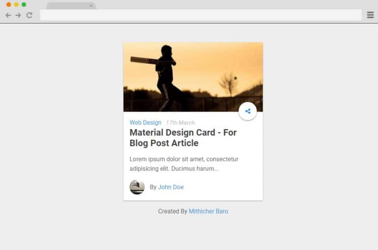 24 Best Material Design Cards 2026 - uiCookies