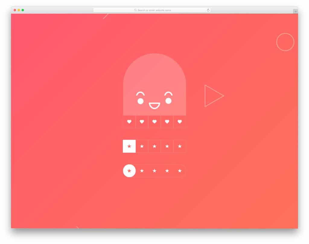 31 Expressive Star Rating CSS Designs To Understand Your User’s Thoughts