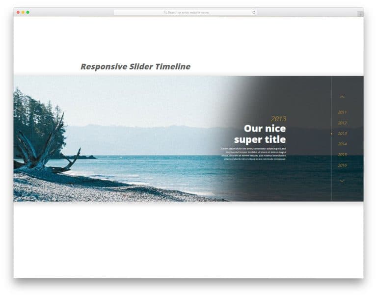 35 Best Clean CSS Timeline Design 2025 - uiCookies