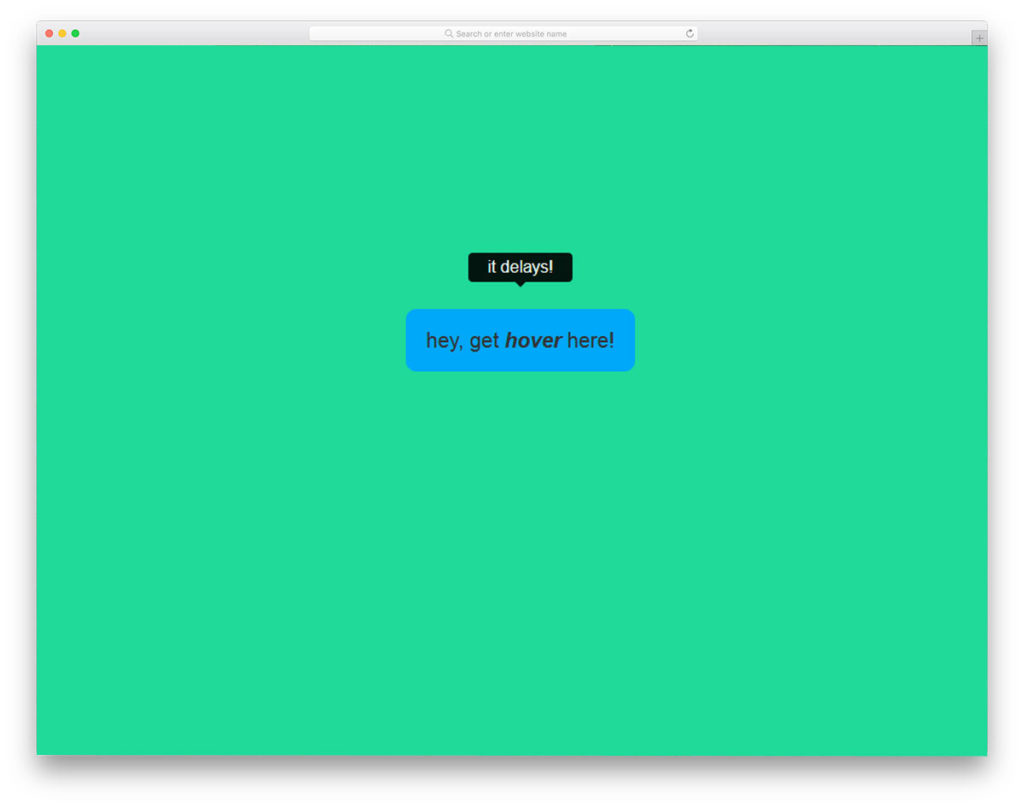 33 User Friendly Tooltips CSS For Websites And Applications