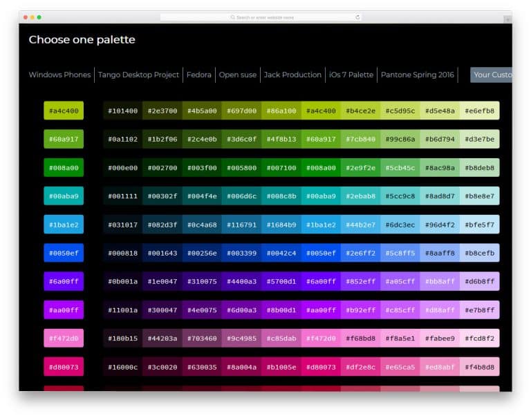 33 Best Color Palette CSS Designs 2025 - uiCookies