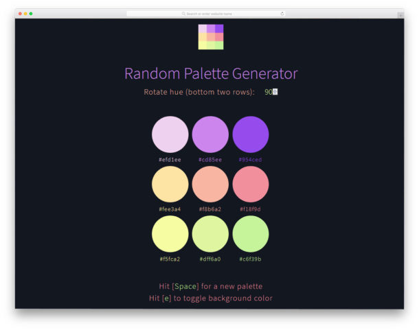 33 Flamboyant Color Palette CSS Designs For Pros And Casual Users