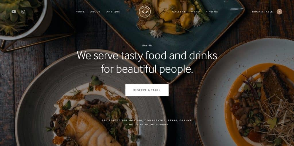 35+ Stunning Premium HTML5 Bootstrap Restaurant Website Templates 2020
