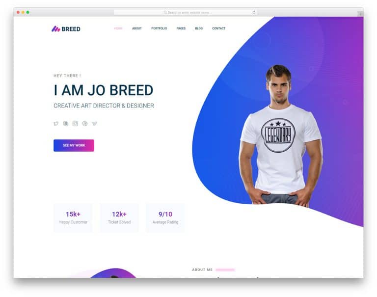 48 Free Freelancer Website Templates To Make Profitable Business 2022