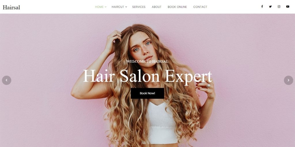 33 Free SPA & Beauty Salon Website Templates 2026 - uiCookies
