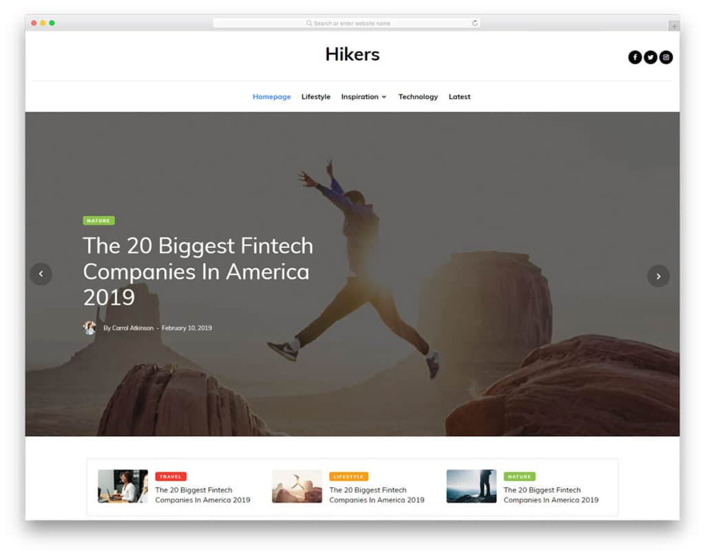 42 Best Content Focused Free Magazine Website Templates 2022