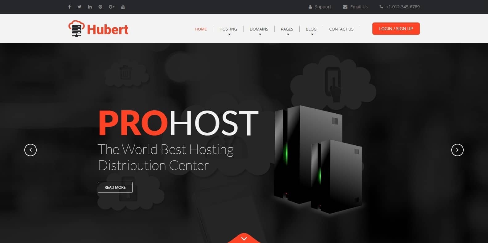 20+ Best Bootstrap Hosting Template To Appeal More Site Owners