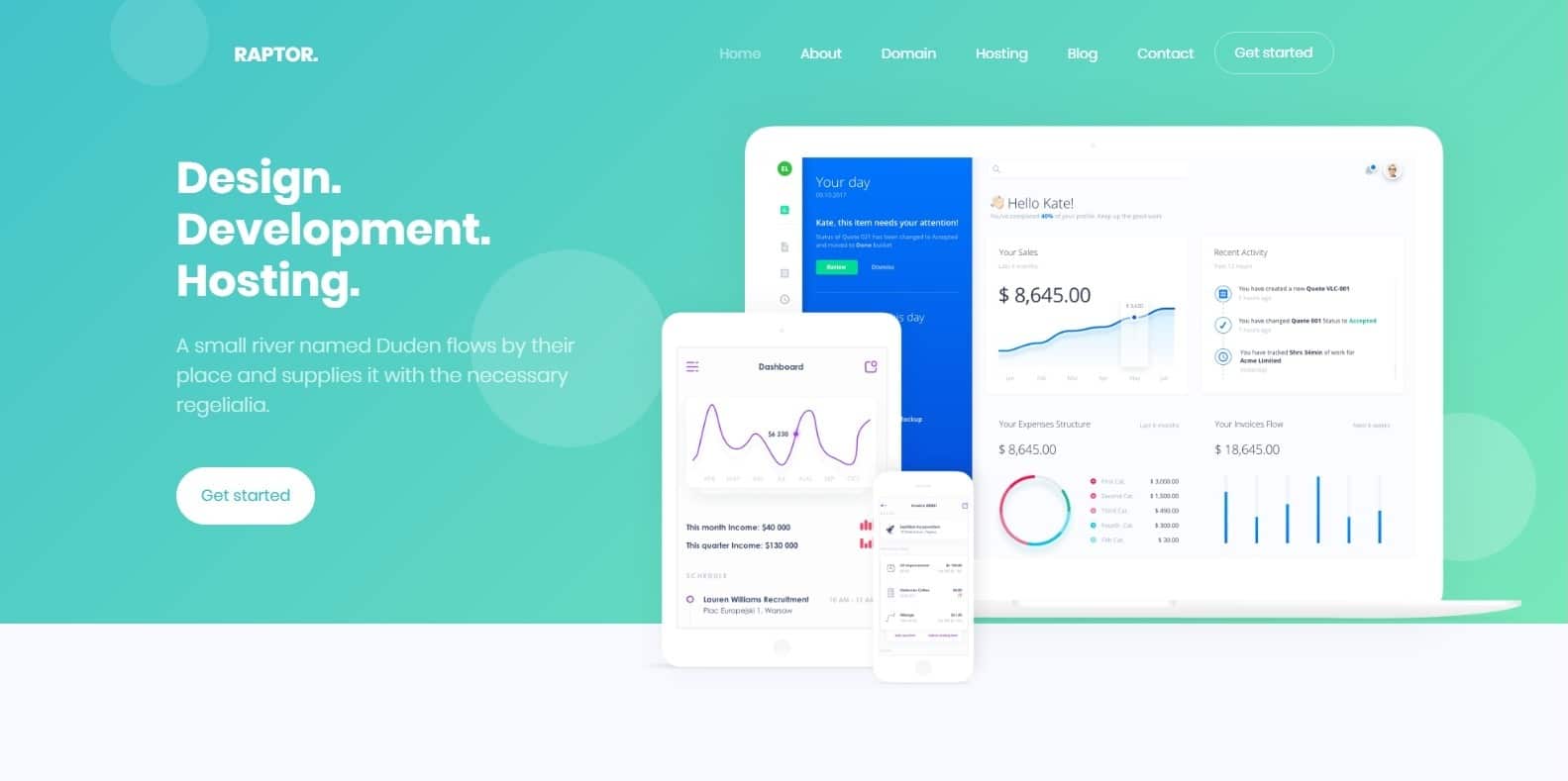 30+ Stylish and Trendy Bootstrap Mobile App Template & Landing Pages