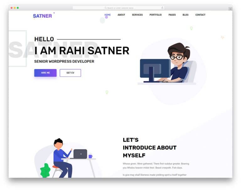 48 Free Freelancer Website Templates To Make Profitable Business 2022